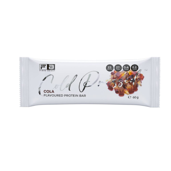 FIBRE BOOST Cola 60g Cold Pressed Protein Bar - – Low Carb Haven