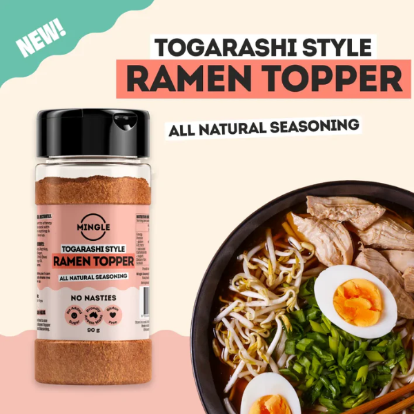 TOGARASHI RAMEN TOPPER SEASONING – Low Carb Haven