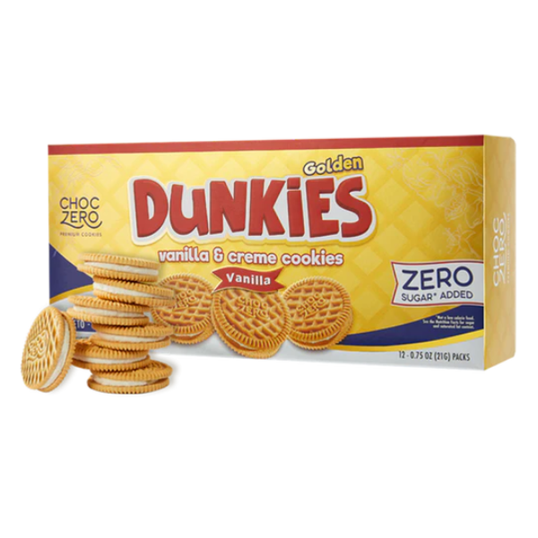 Golden Vanilla Dunkies Sandwich Cookies, 255g - Golden Vanilla – Low ...
