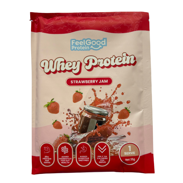Whey Protein- SAMPLE STRAWBERRY JAM – Low Carb Haven