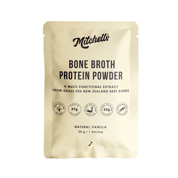 Bone Broth Protein Powder - Natural Vanilla SACHET – Low Carb Haven